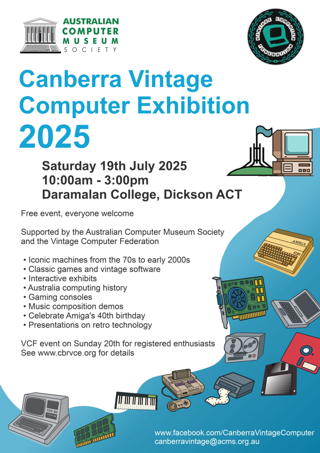Canberra Vintage Computer Exhibition 2025 - 1WAY FM